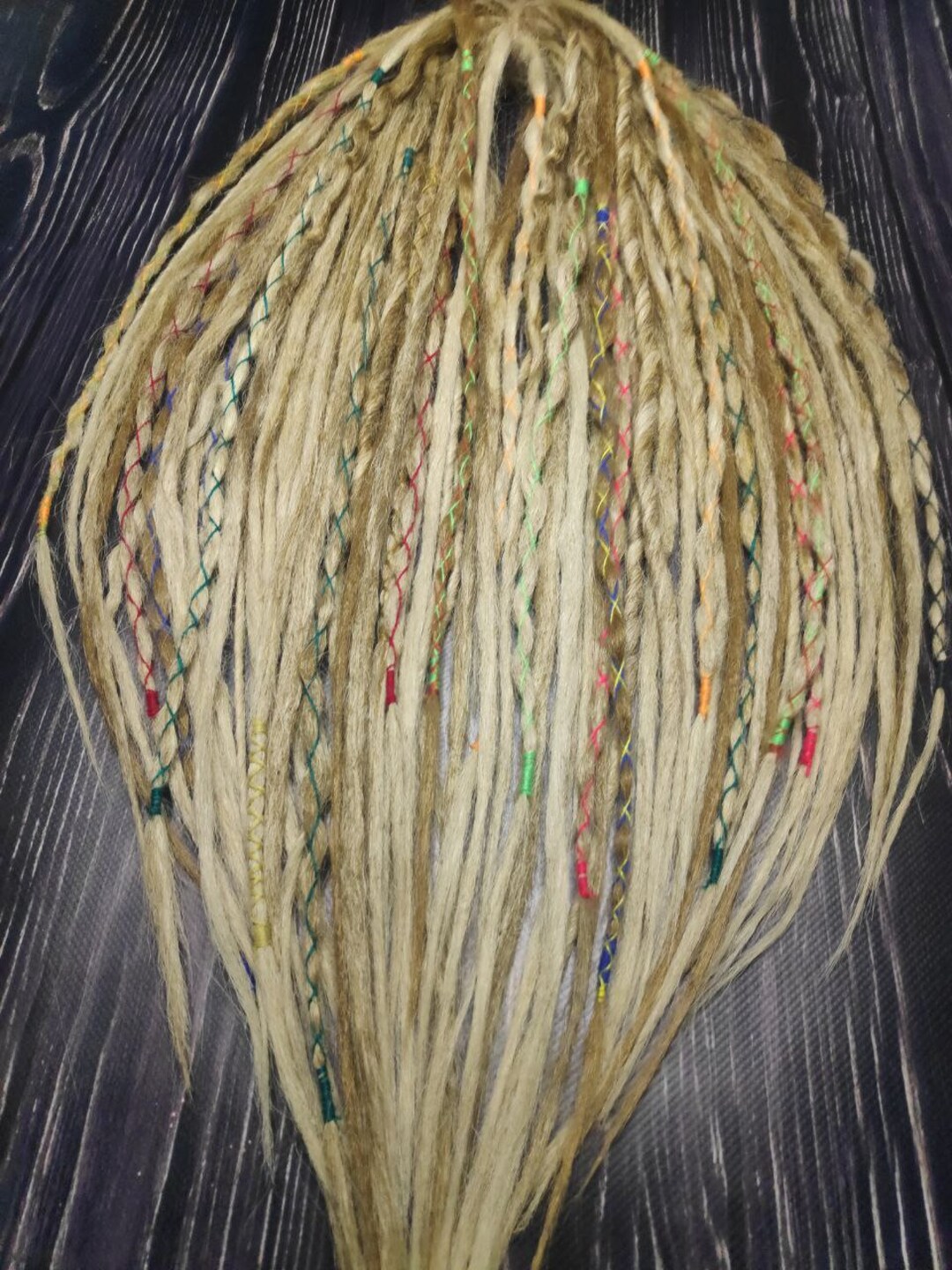 Vibrant Beige Crochet Dreadlocks Long or Short Synthetic Dreads Full ...