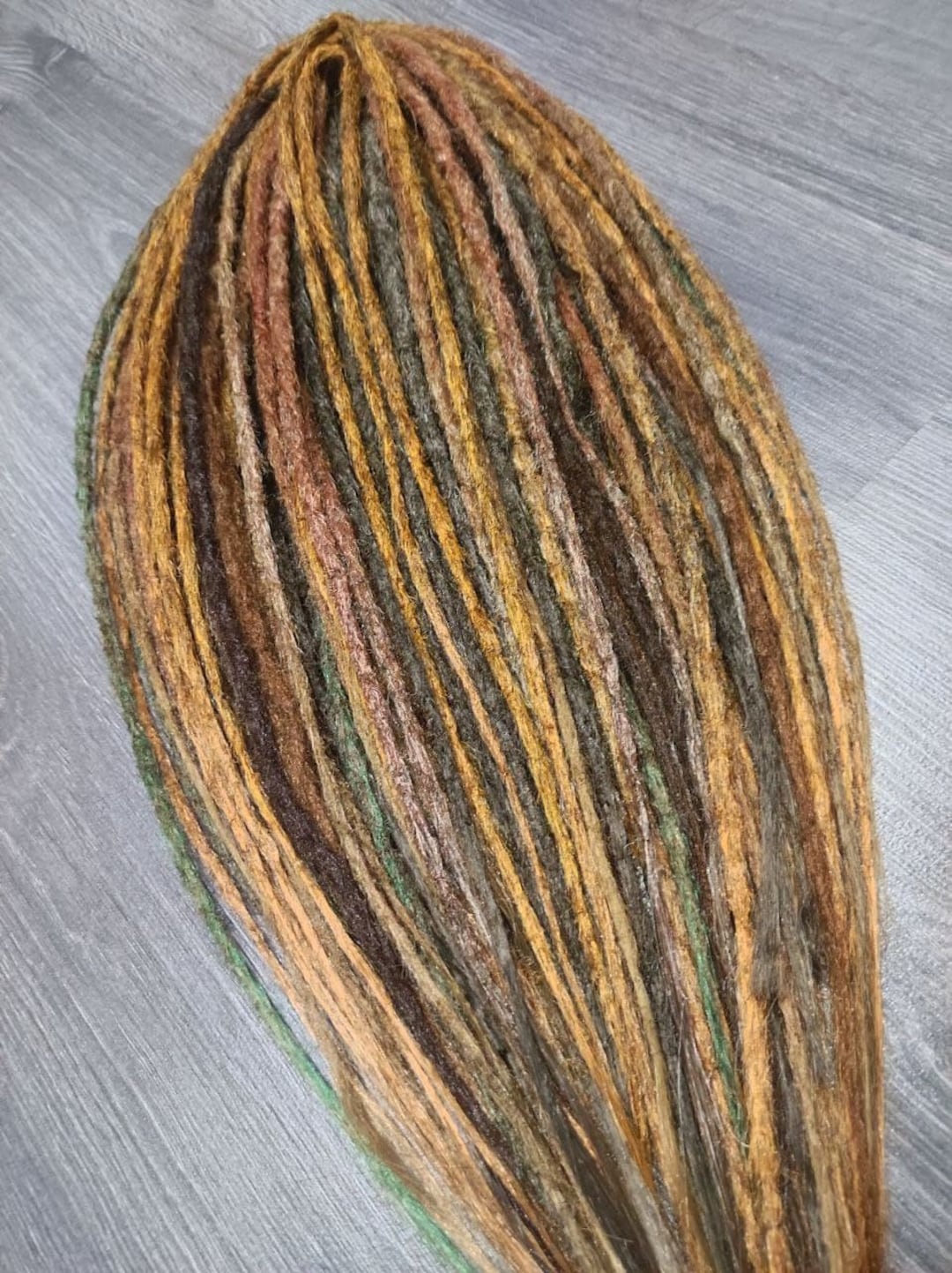 Full Set Crochet Ginger Dreads Extensions Classic De or Se Ended Dreads ...