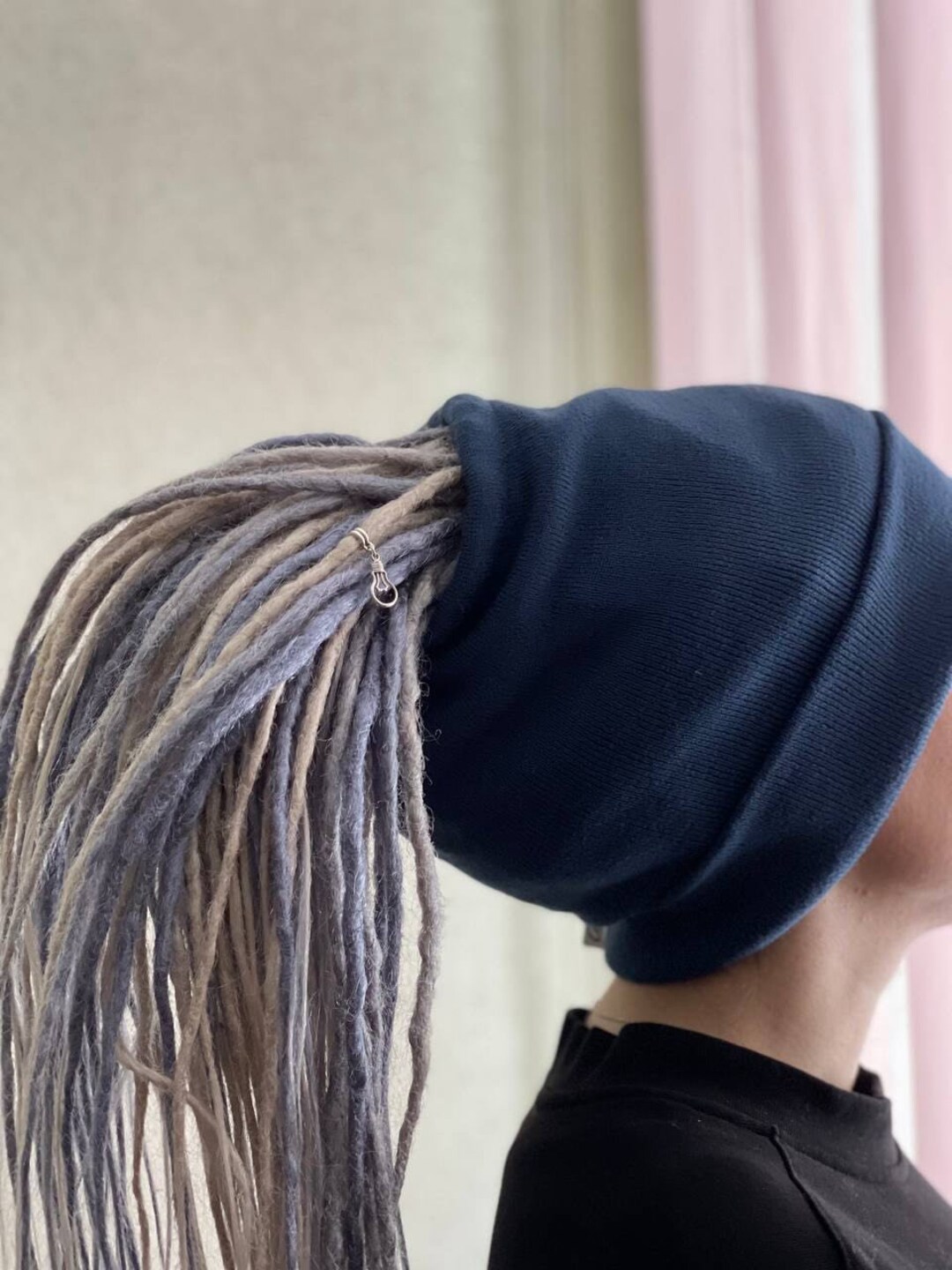 Dread Hat Bonnets for Dreadlocks Headband Rasta Dreads Turban Beanie ...