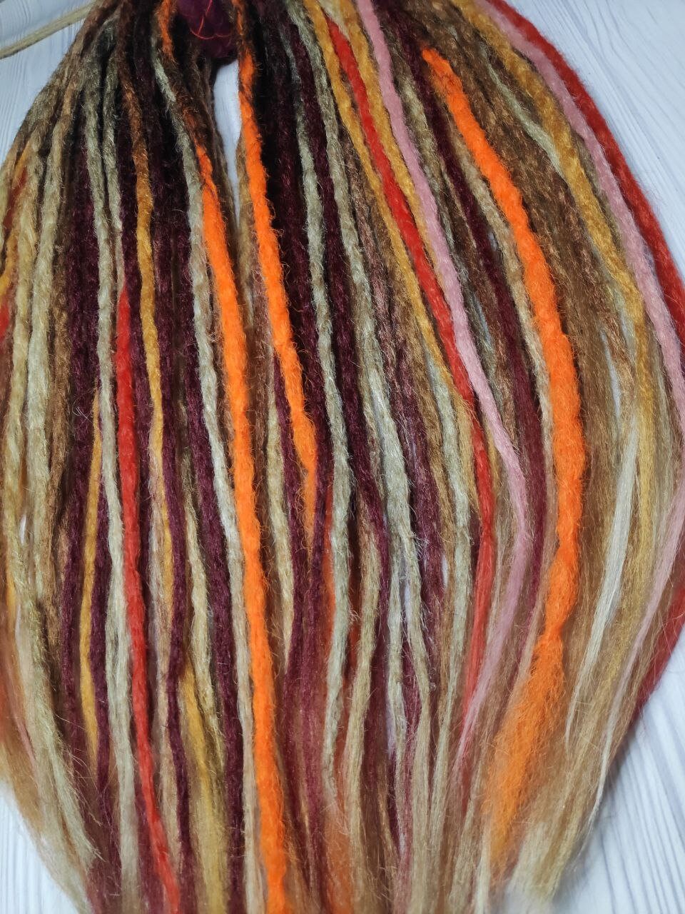 Full Set Double Ended & Single Ended Locs Crochet Dreadlocks Custom ...