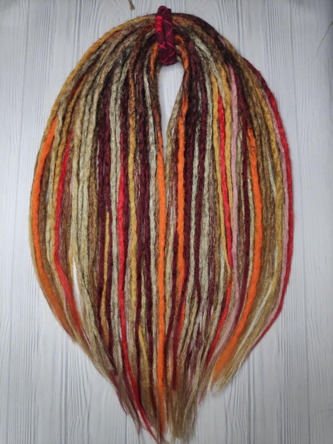 Full Set Double Ended & Single Ended Locs Crochet Dreadlocks Custom ...
