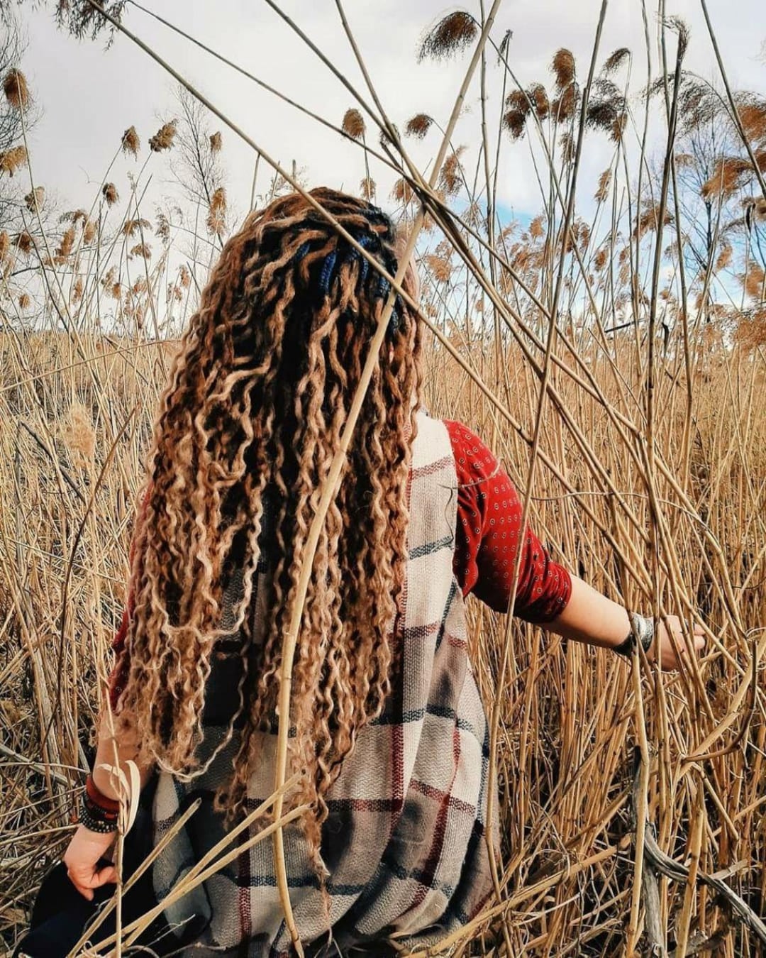 Curly Dreads Crochet Curly Dreadlocks Natural Looks Double Single Ended ...