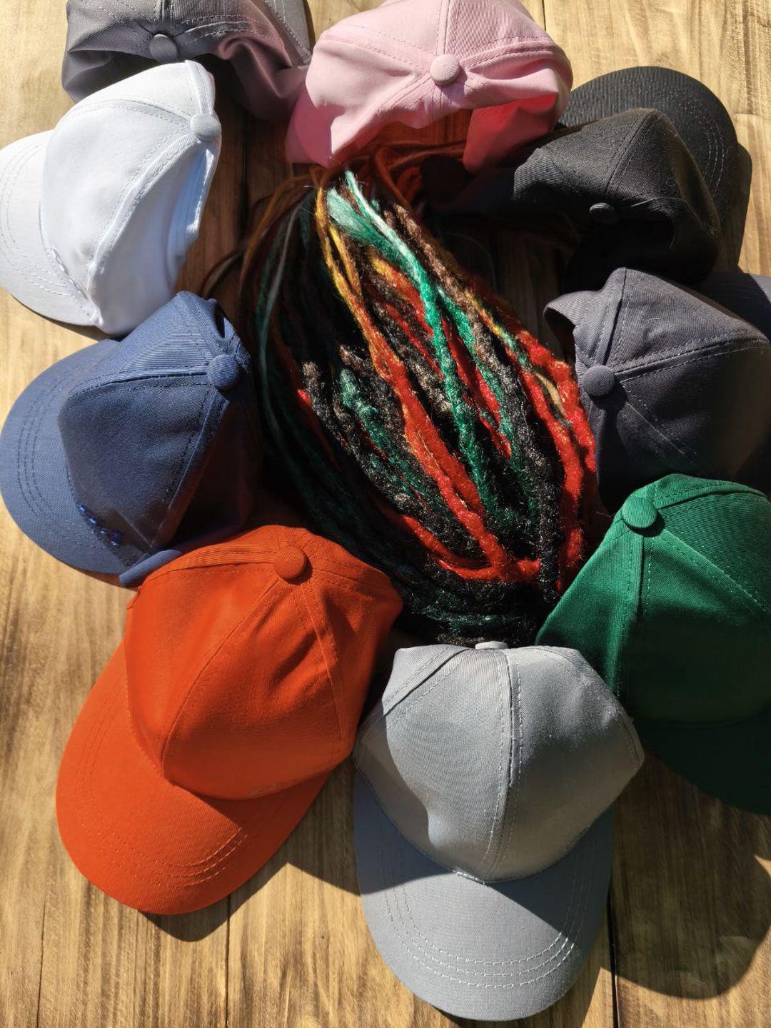 Cap for Dreads Oversized Deep Crown Hat for Crochet Dreadlocks & Braids ...