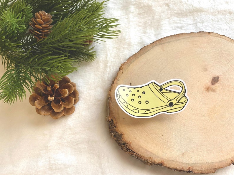 Waterproof Croc Sticker Multiple Colors Crocs Sticker | Etsy