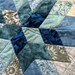 Shades of Blue Table Topper - Etsy