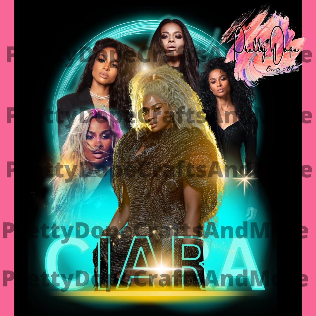 Ciara, Missy Elliott Out of This World Tour, T-shirt PNG, Instant ...
