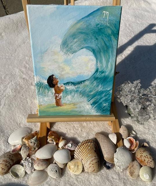 Moana Painting - Etsy