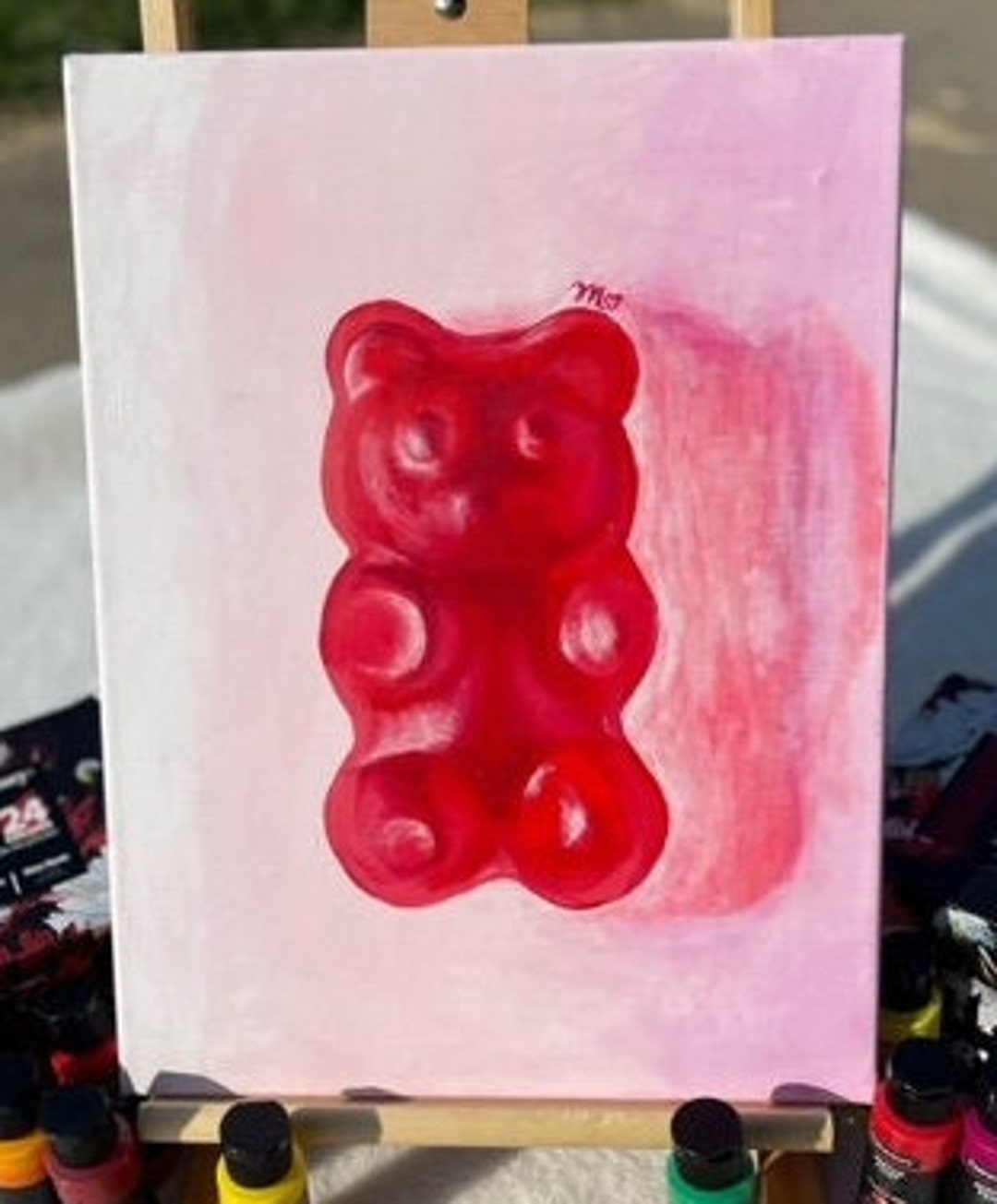 The Red Gum Bear - Etsy