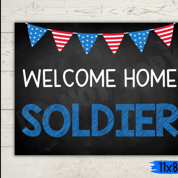Welcome Home Soldier - Etsy