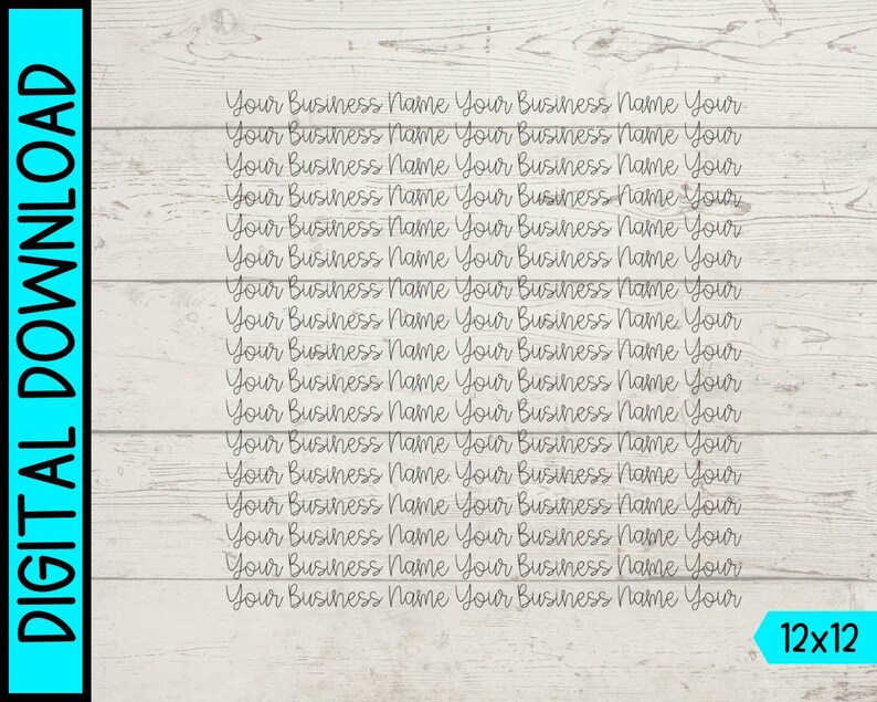 EDITABLE Watermark Image for Small Business Transparent PNG digital ...