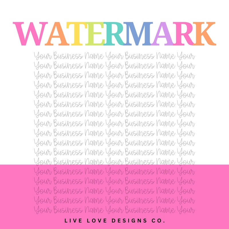 Watermark Logo - Etsy