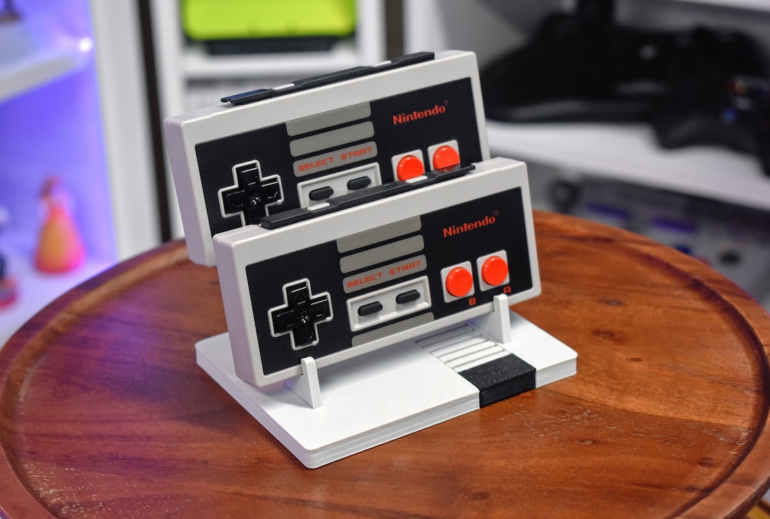 Nintendo Switch NES Online Joycon Display Stand - Etsy