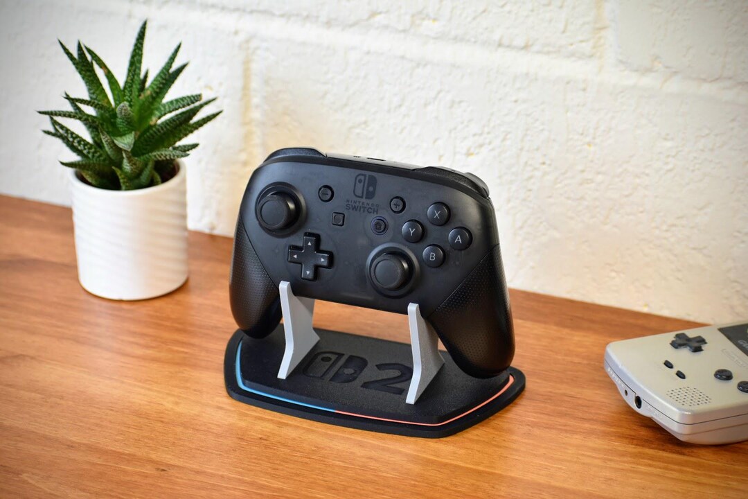 Nintendo Switch 2 Pro Controller Display Stand - 3D Printed - Etsy