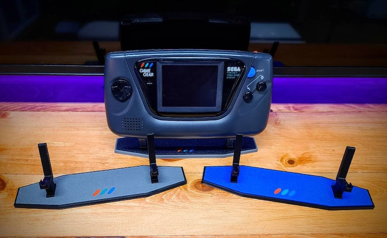 Sega Game Gear Display Stand 3D Printed | Etsy