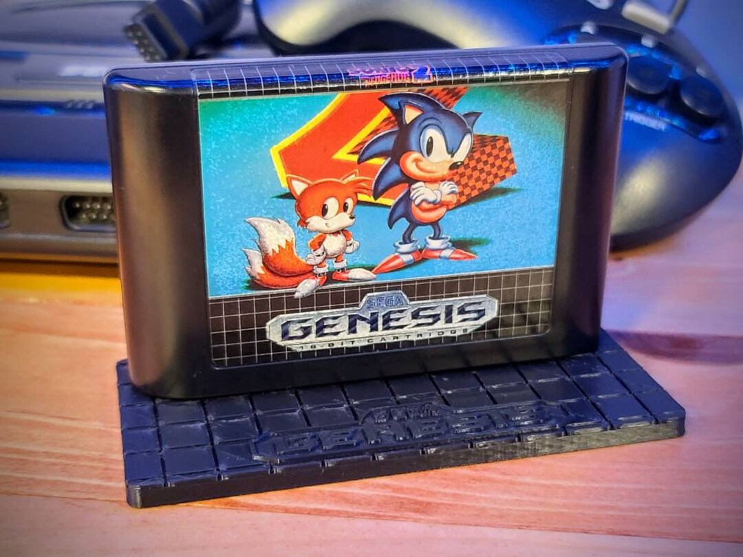 Sega Genesis Game Display Stand - 3D Printed - Etsy