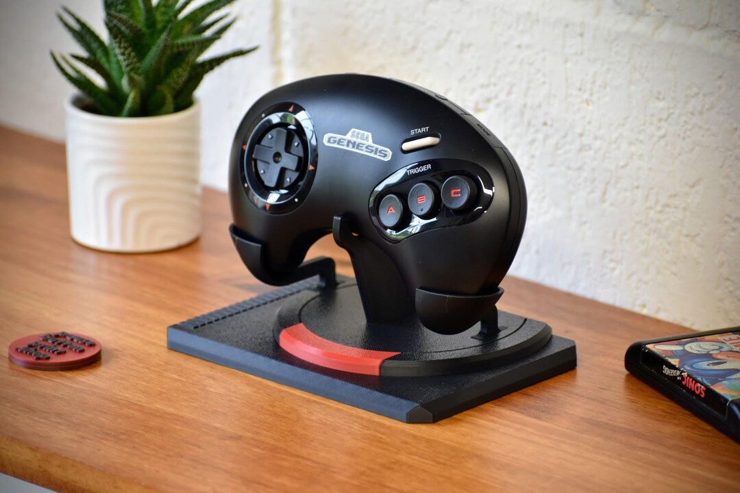 Sega Genesis (mega Drive) Nintendo Switch Online Controller Display ...