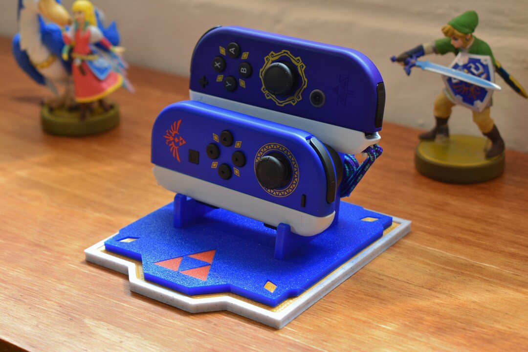Legend of Zelda: Skyward Sword Themed Joycon Display Stand - 3D Printed ...