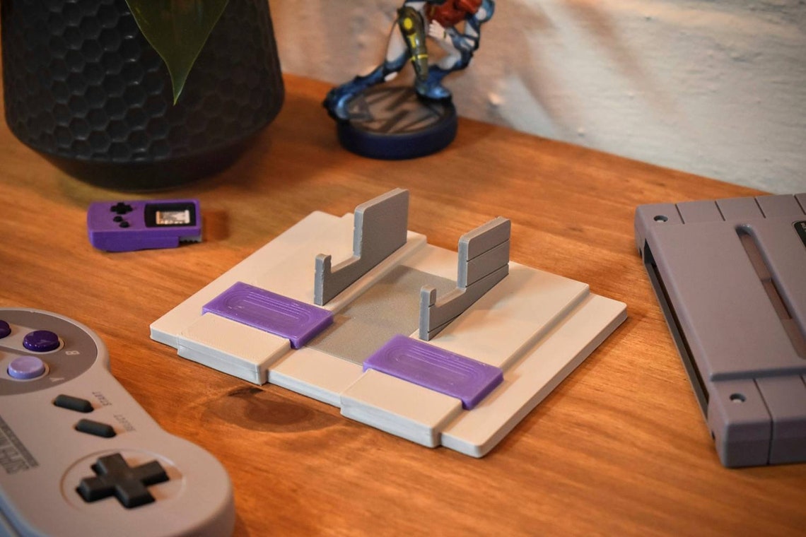 Nintendo Switch SNES Online Controller Display Stand 3D - Etsy