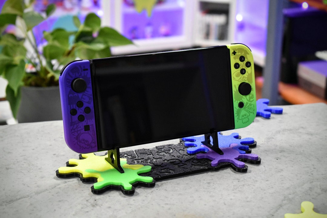 Splatoon 3 Nintendo Switch Special Edition Display Stand - 3D Printed ...