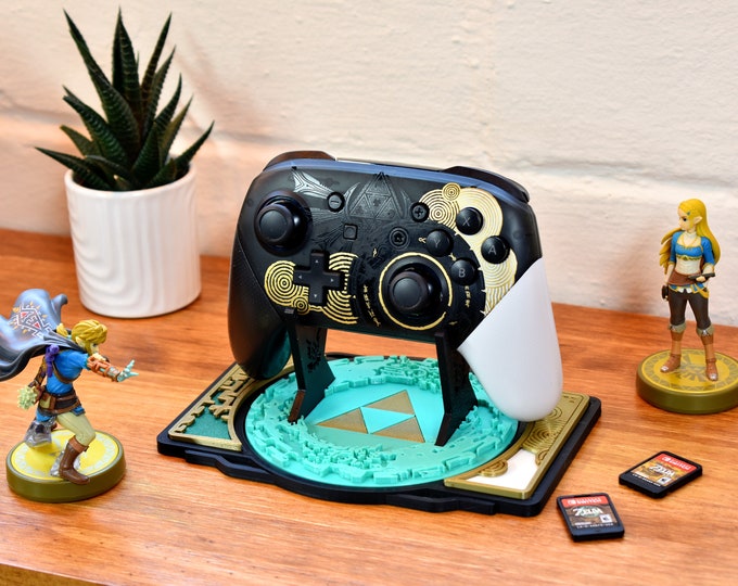 Zelda Tears of the Kingdom Pro Controller Display Stand - 3D Printed - Etsy