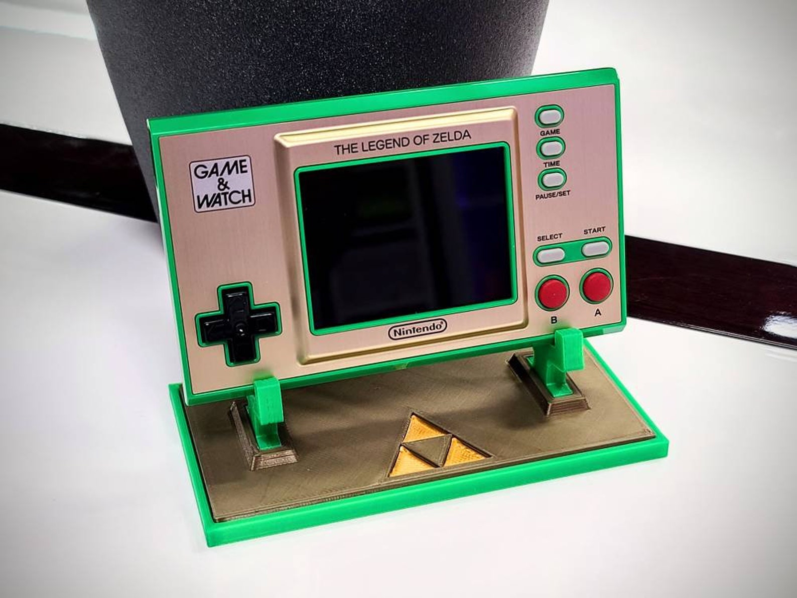 Nintendo Game & Watch Display Stand Mario and Zelda 3D - Etsy