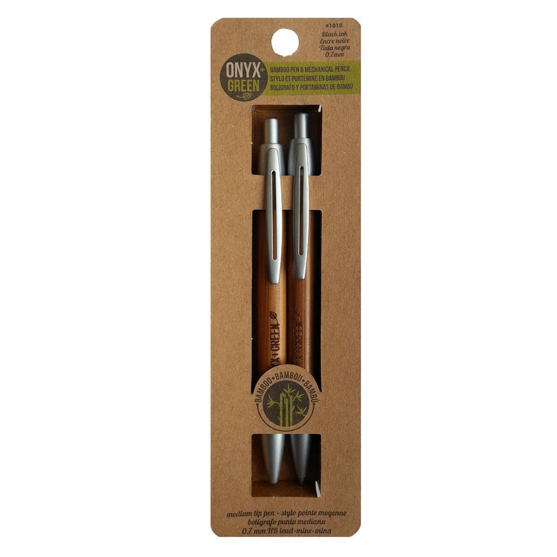 ECO FRIENDLY Bamboo Pencil Set / Pack of 2 / Biodegradable ...