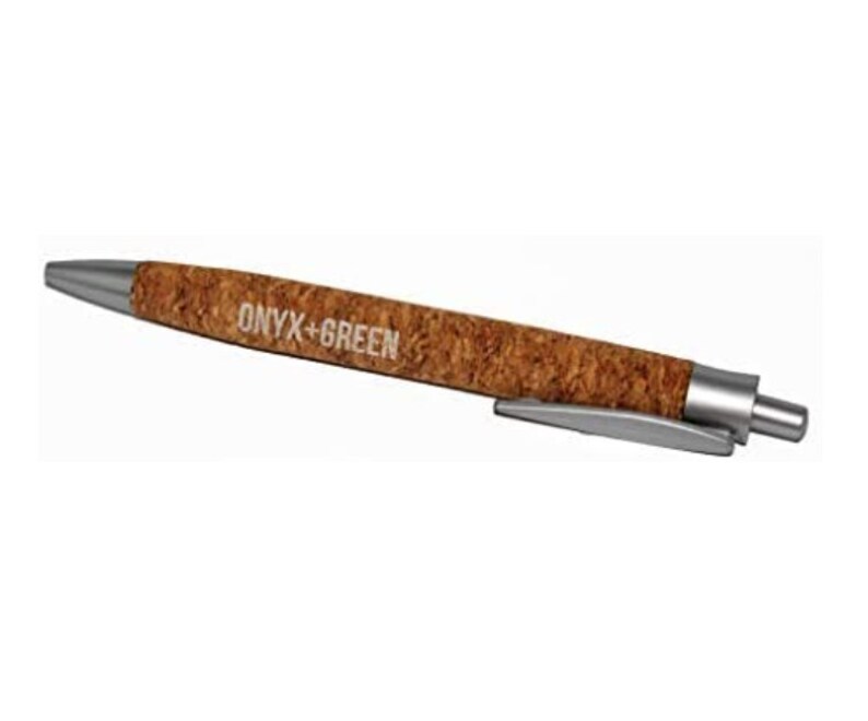ECO FRIENDLY Cork Ballpoint Pen / Retractable / Biodegradable ...