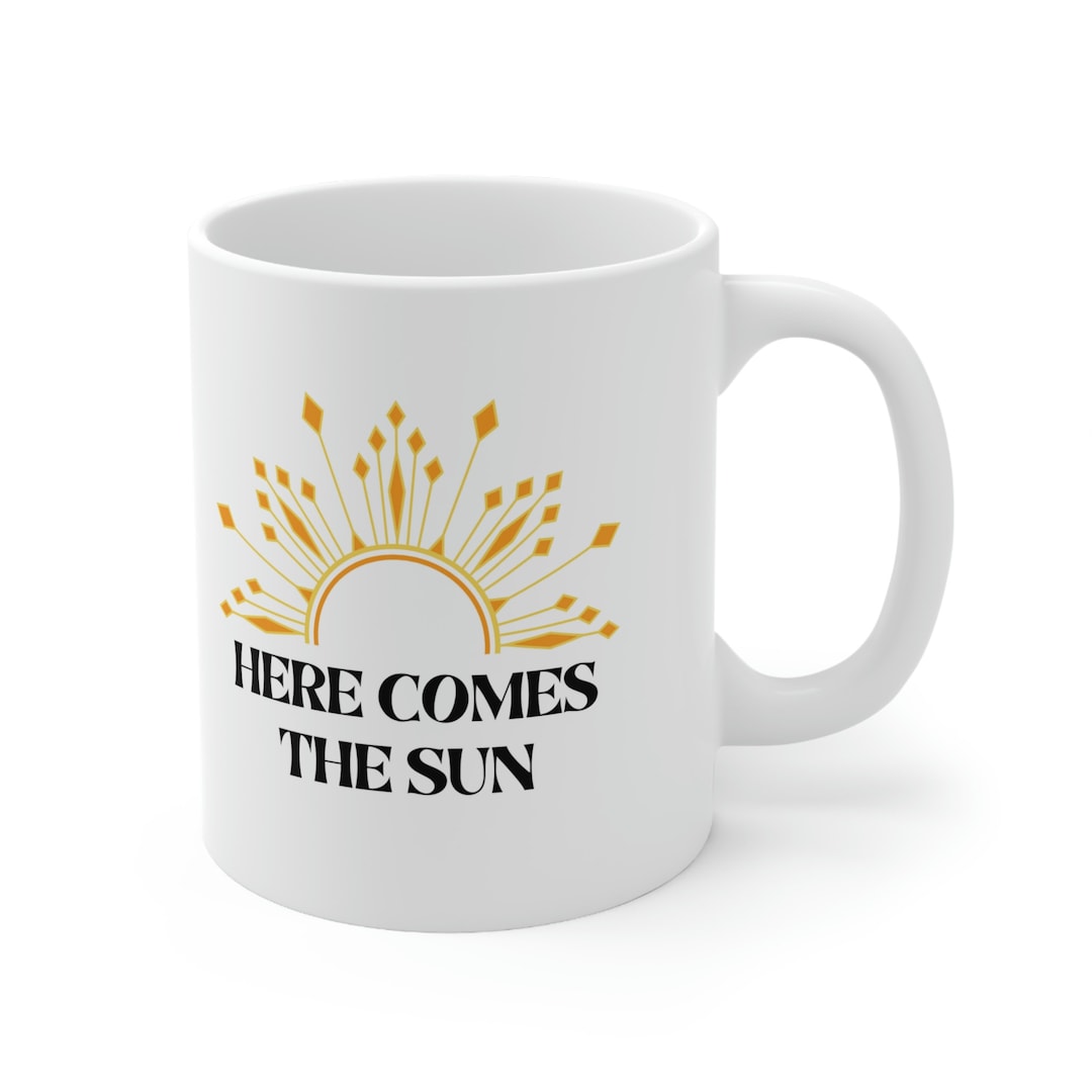 Beatles Here Comes the Sun Mug - Etsy