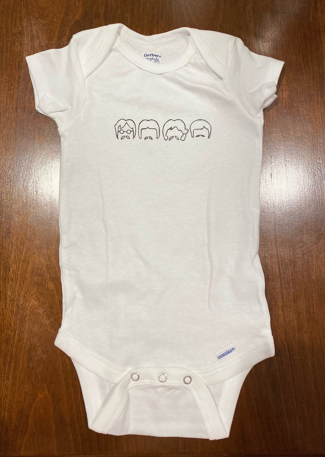 The Beatles Abstract Onesie | Trendy Onesie | Band Tee - Etsy