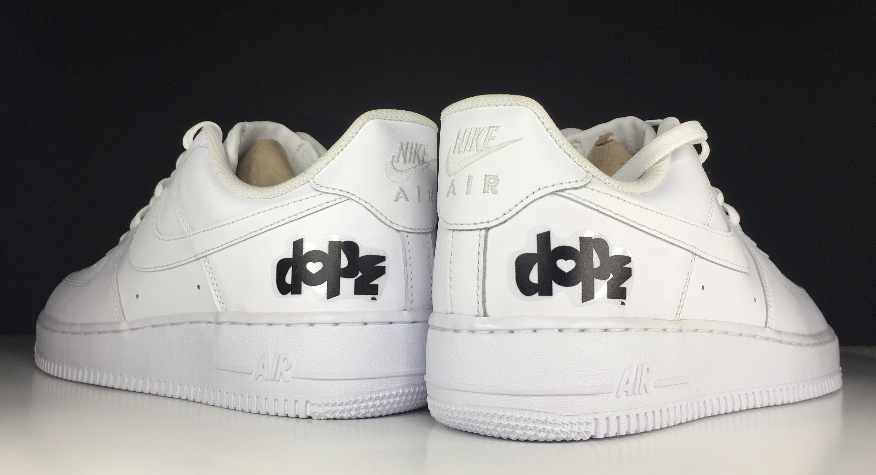 Dope Re-usable Sneaker Decal - Nike AF1, Adidas Superstar - Etsy