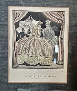 TWO Early 20th Century French POCHOIR PRINTS by Pierre - Etsy Australia