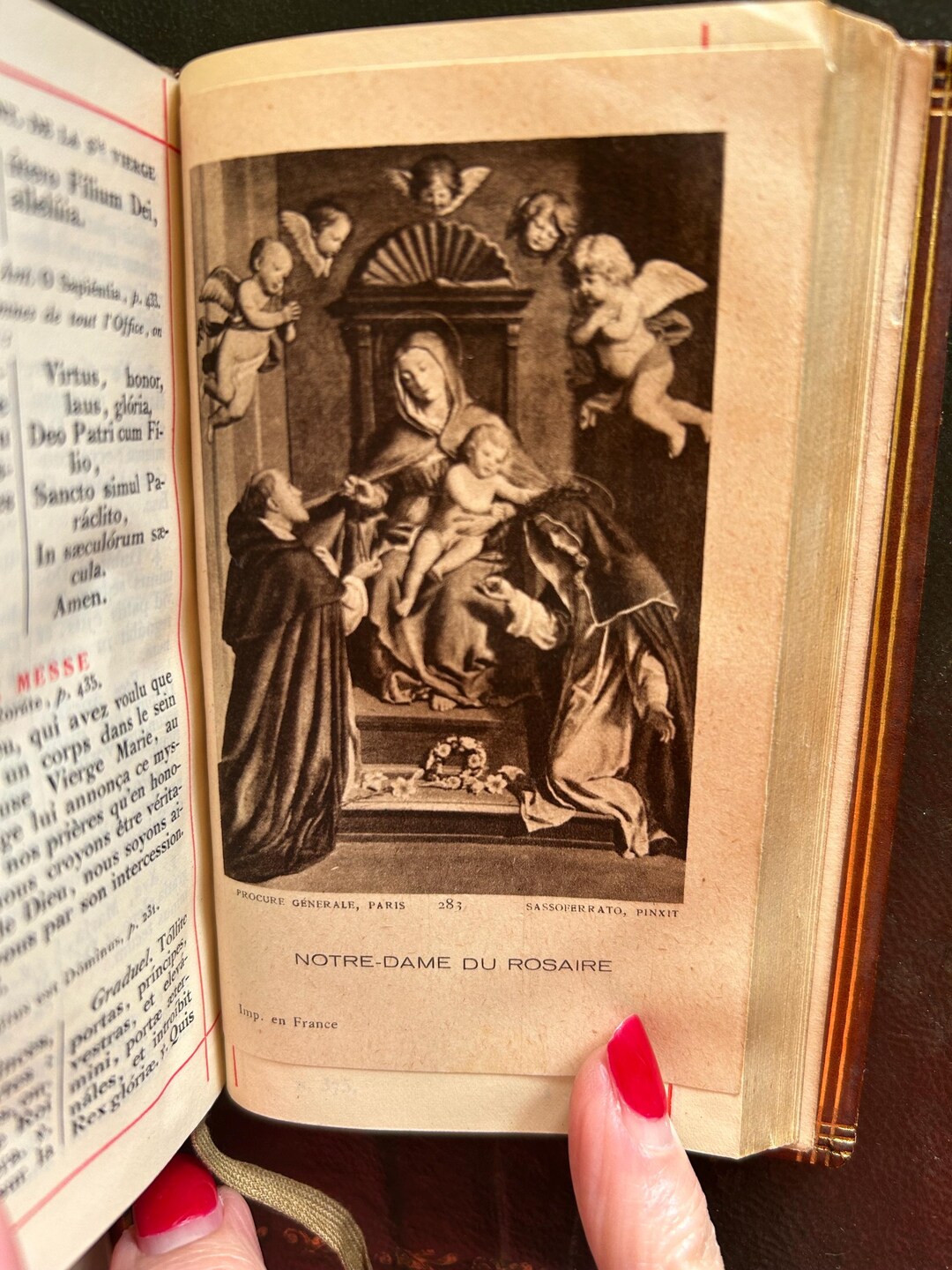 Antique French Prayer Book 'missel' Religious Paroissien 1927 - Etsy