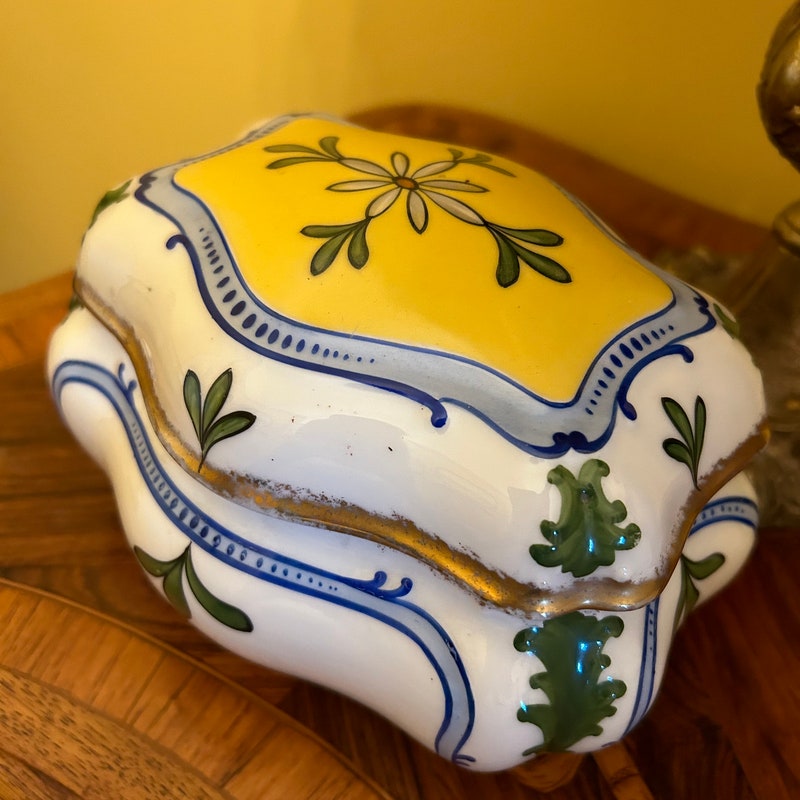 Porcelain Box - Etsy