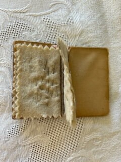 An Antique French Needle Case Hand Painted Bird on Wood - Etsy