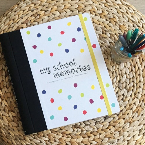 My School Memories elementary School Keepsake Journal - Etsy