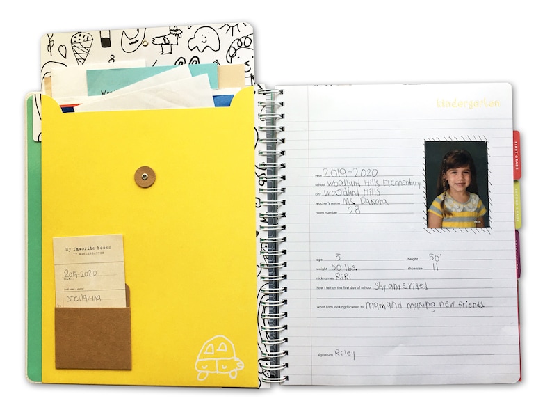 My School Memories (elementary School Keepsake Journal) - Etsy