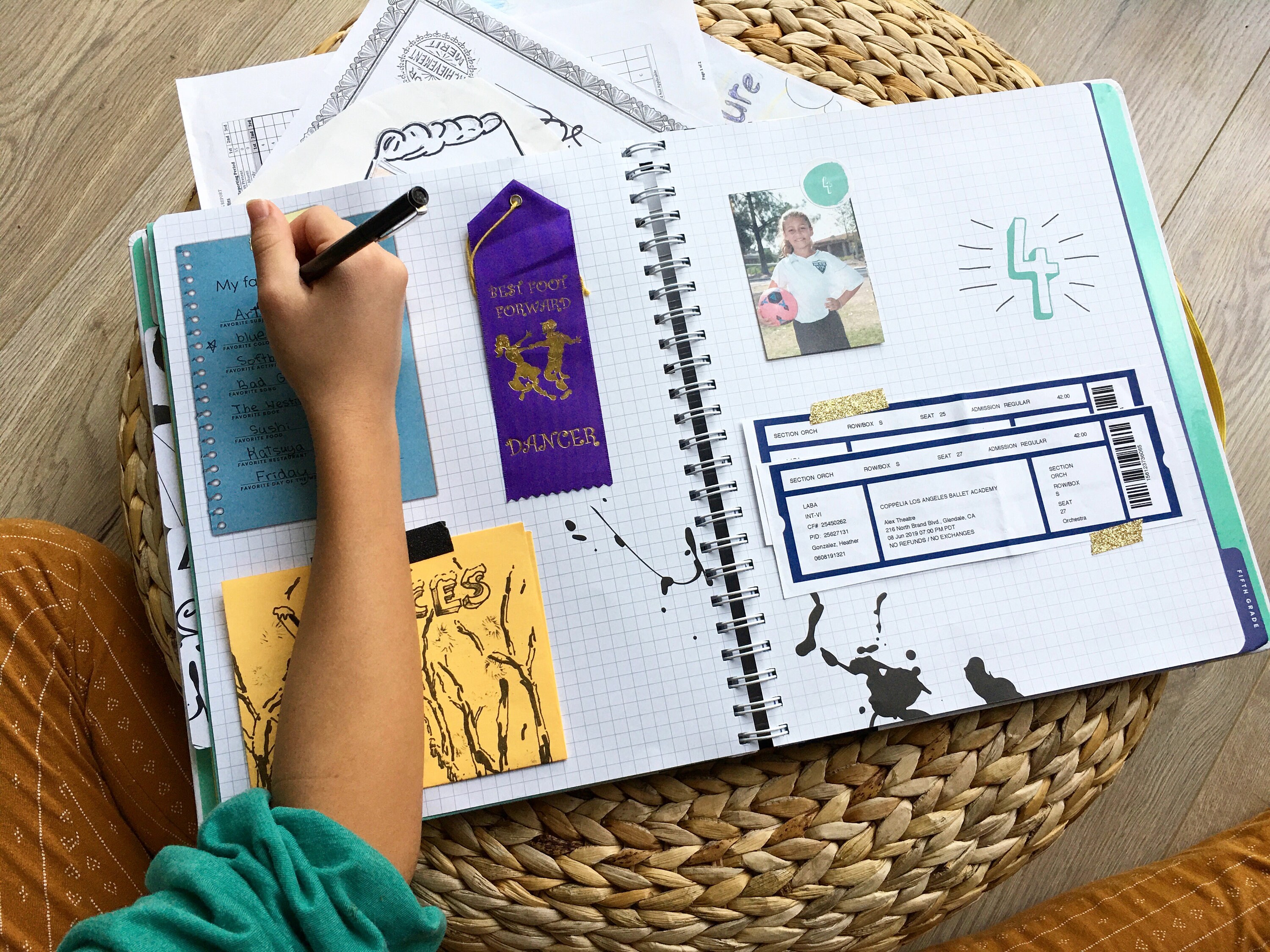 My School Memories elementary School Keepsake Journal - Etsy