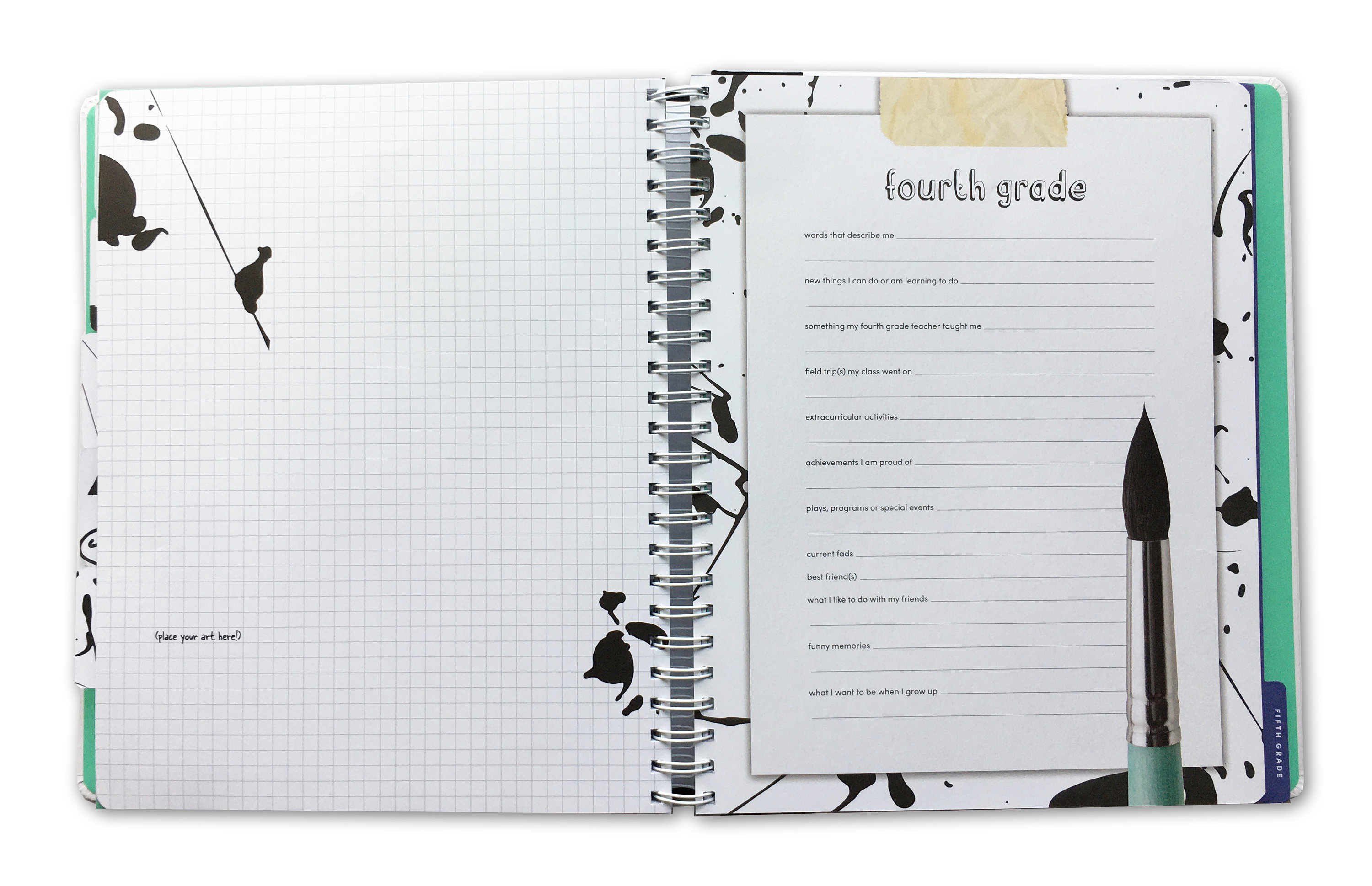 My School Memories elementary School Keepsake Journal - Etsy