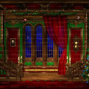 Instant Download, Performance Backdrop, Theater, Seamless Video, Snow ...