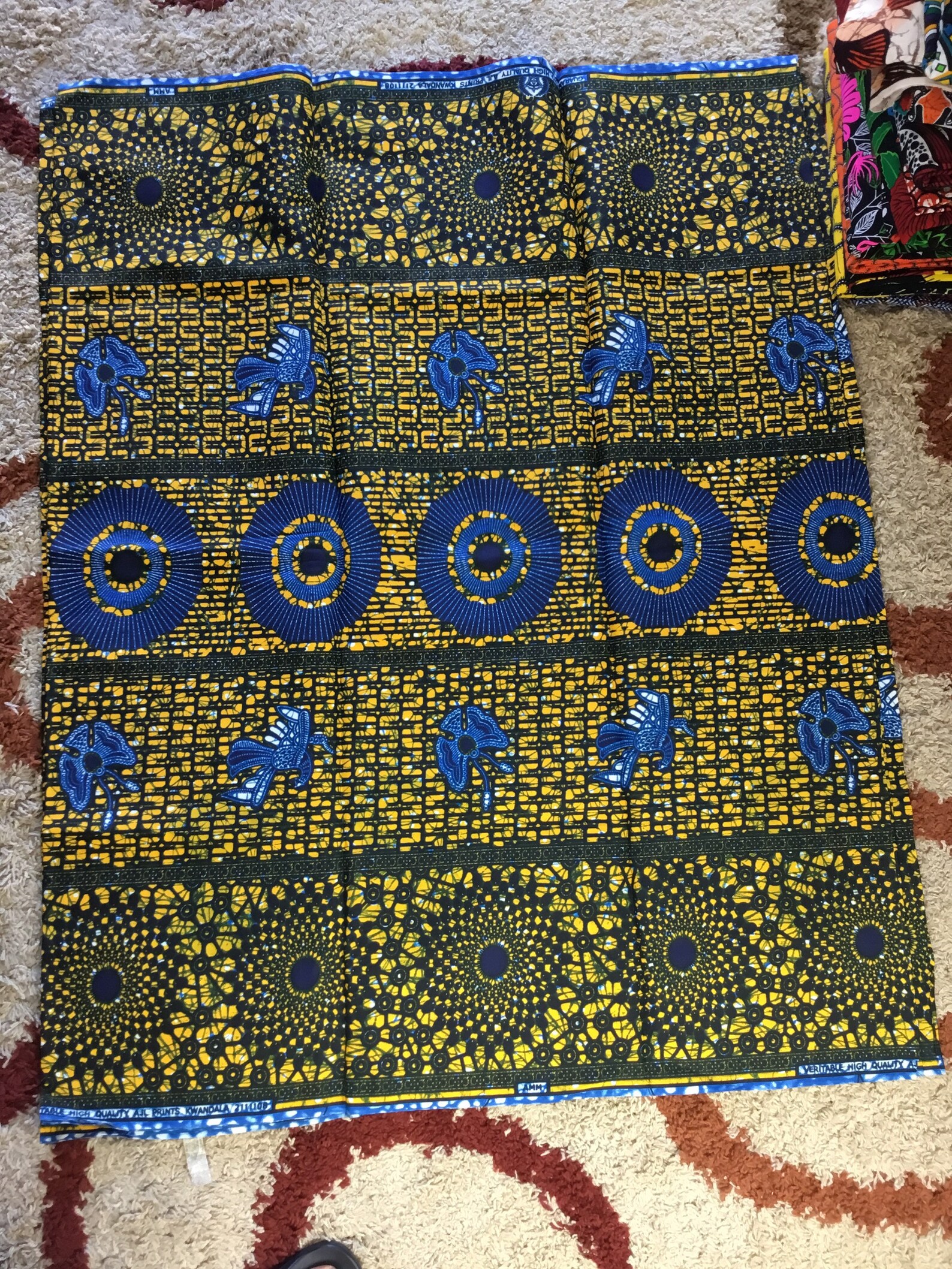 Patch Work Floral African Fabric/african Prints/ Ankara - Etsy