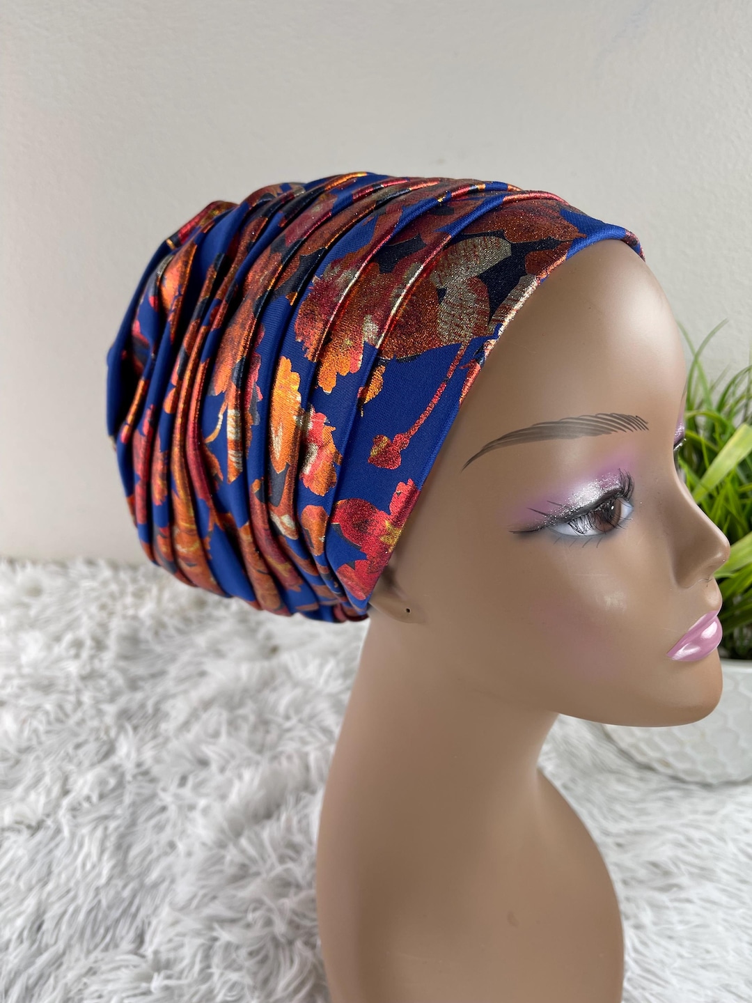 Stretchy Braided Turban/pre-tied Turban Headwrap for Women/knotted ...