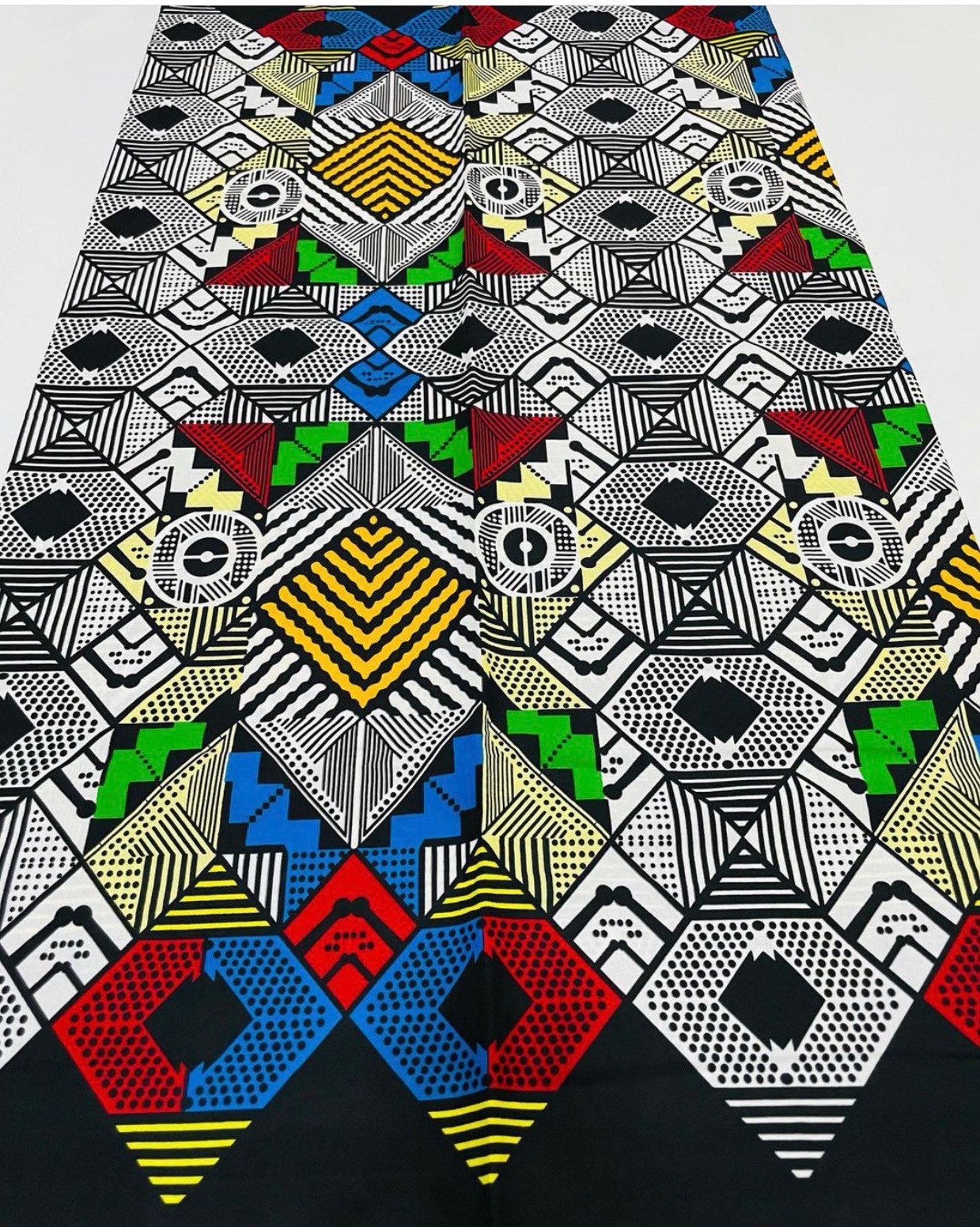 White African Fabric/african Prints/ Ankara Fabric/ Wax Print/ | Etsy