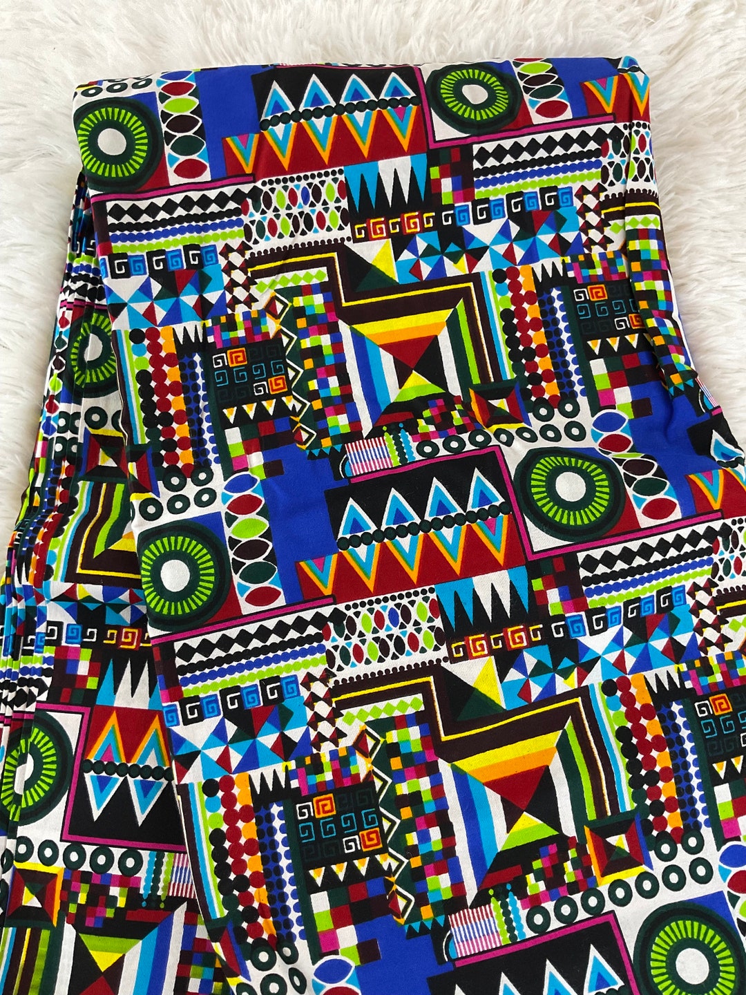 African Fabric/african Prints/ Ankara Fabric/ African Wax/kitenge ...