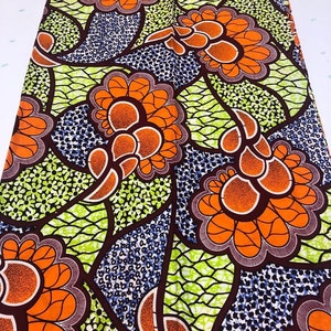 African Fabric/African prints/ Ankara fabric/ Wax print/ | Etsy