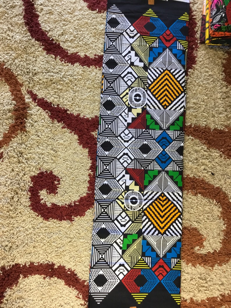 White African Fabric/african Prints/ Ankara Fabric/ Wax Print/ - Etsy
