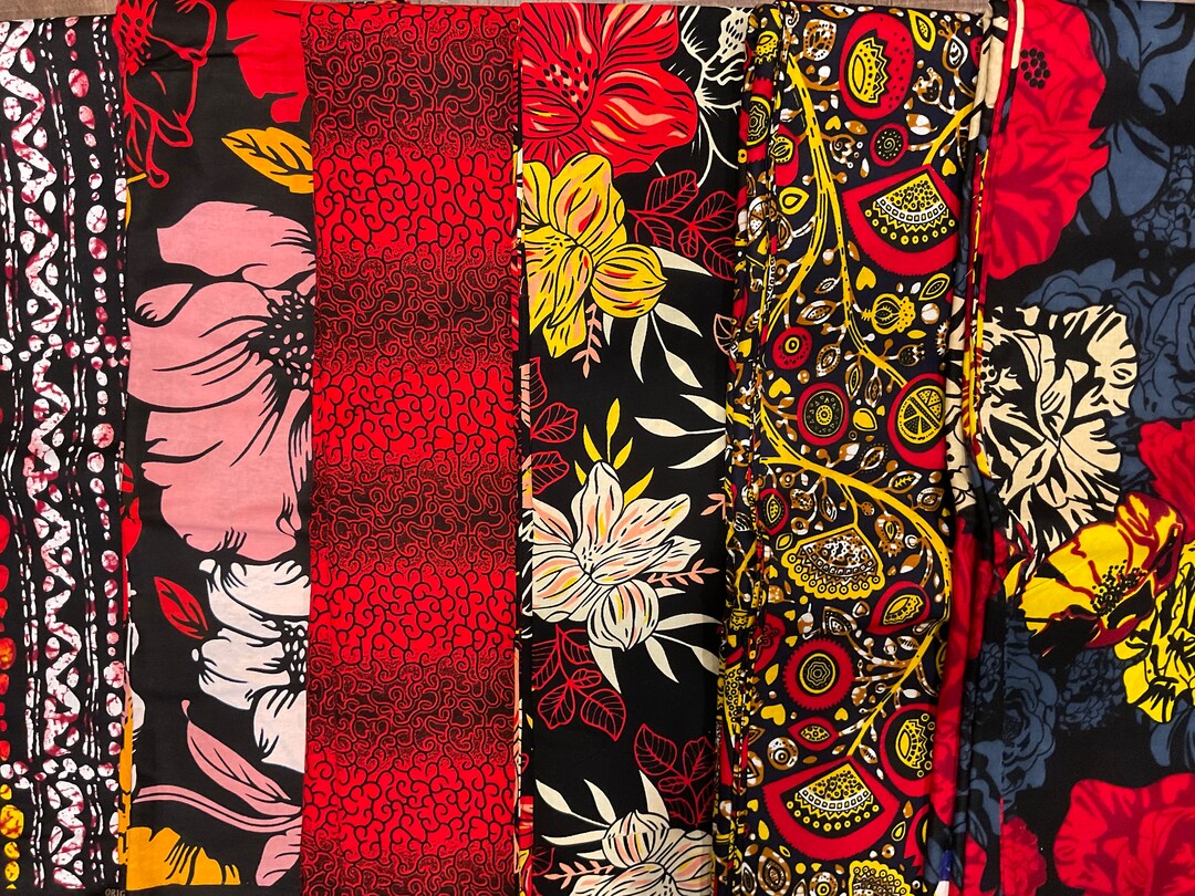 African Fabric by the Yard/ankara Fabric/african Fabric/african Print ...