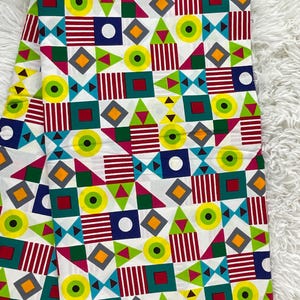 African Fabric/african Prints/ Ankara-white Fabric/ African Wax/kente ...