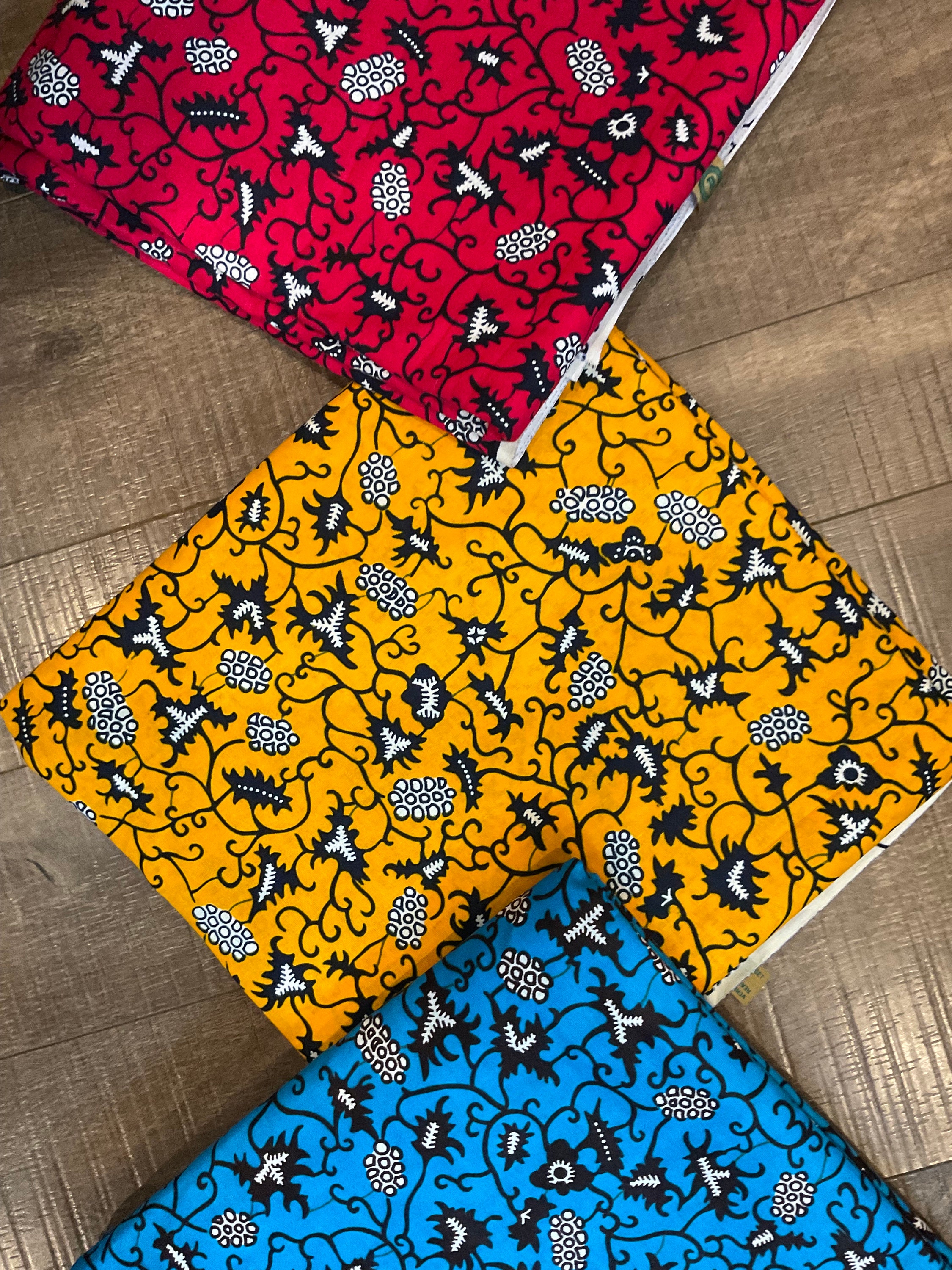 African Fabric/african Prints/ Ankara Fabric/ African Wax/hollandais ...