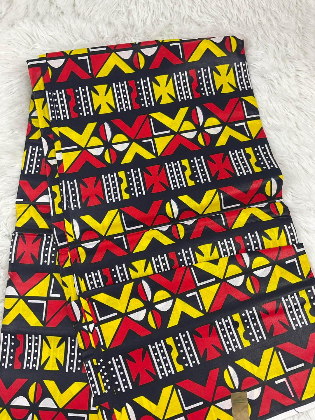 Red and Black African Fabric/african Prints/ Ankara Fabric/ African ...