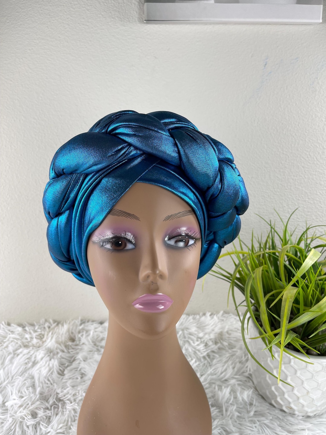 Stretchy Braided Turban/pre-tied Turban Headwrap for Women/knotted ...